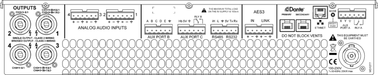44C Series Installation Amplifiers | Linea Research